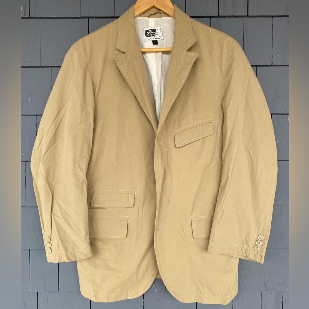 Engineered Garments Tan Cotton Bedford Jacket Large L… - Gem